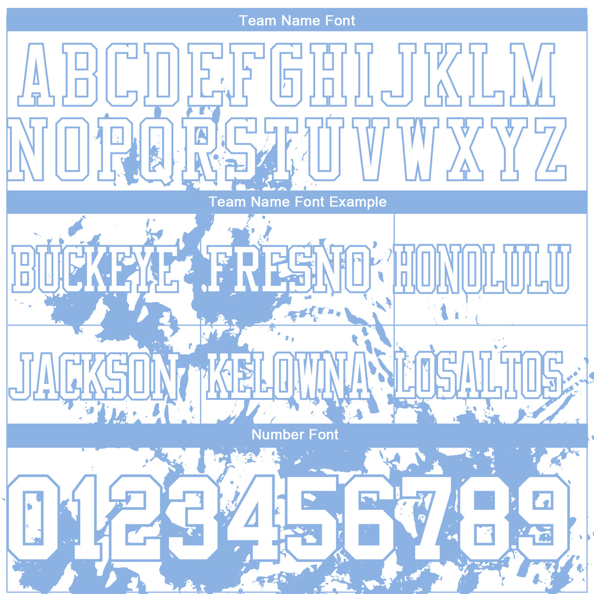 Custom 3D Pattern Splash Authentic Football Jersey White White Light Blue