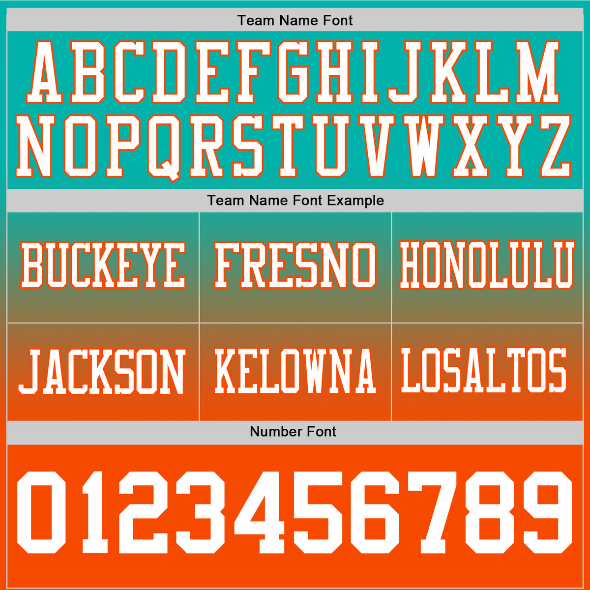 Custom Aqua White-Orange Mesh Authentic Fade Fashion Football Jersey ...