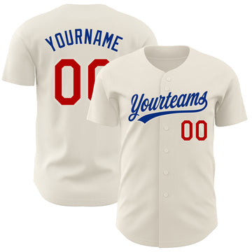 Custom Cream Baseball Jerseys, Baseball Uniforms For Your Team