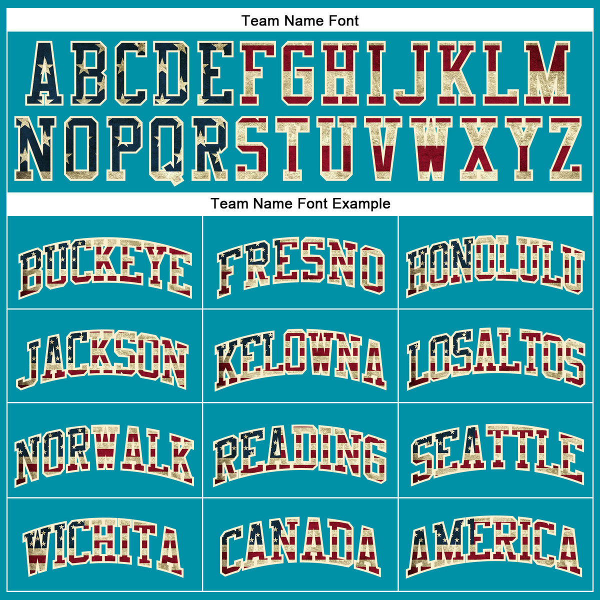 Custom Teal Vintage USA Flag-Cream Authentic Throwback Basketball ...